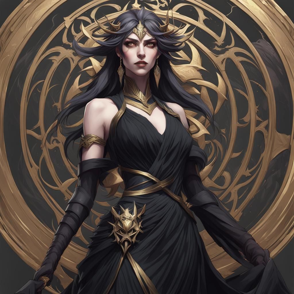 Eris, Goddess of chaos, discord, and strife - AI Generated Artwork ...