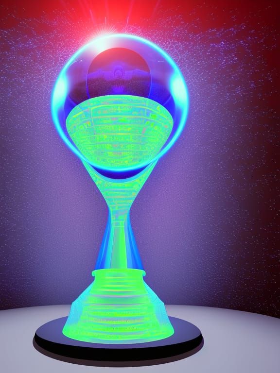 Futuristic trophy - AI Generated Artwork - NightCafe Creator