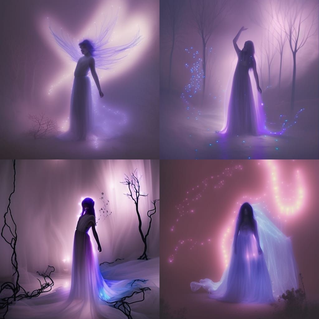 Ghostly Radioluminescent Radioluminescent ghostly ethereal Wraith :: in ...