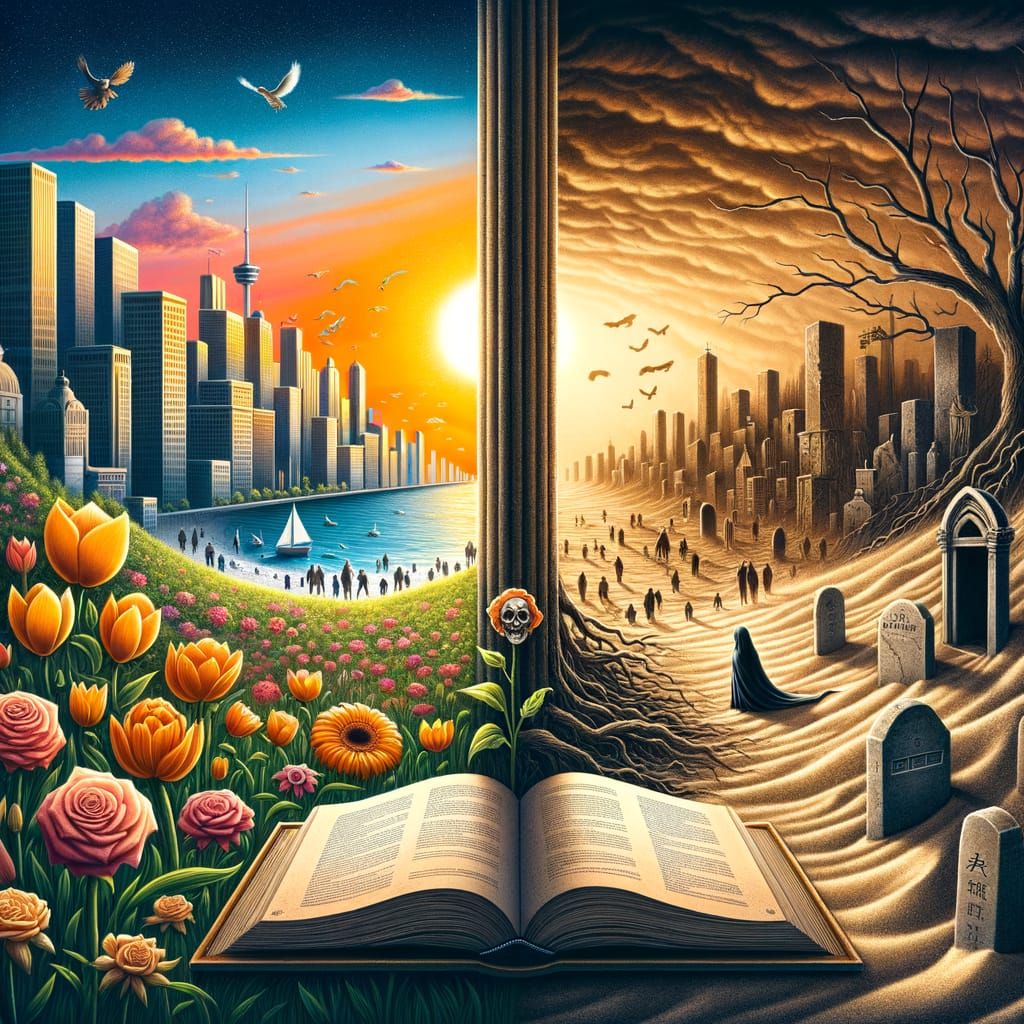 Our life is our own today; tomorrow you will be dead, dust, a tale told ...