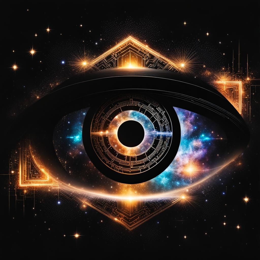 Eye of the universe v3 - AI Generated Artwork - NightCafe Creator