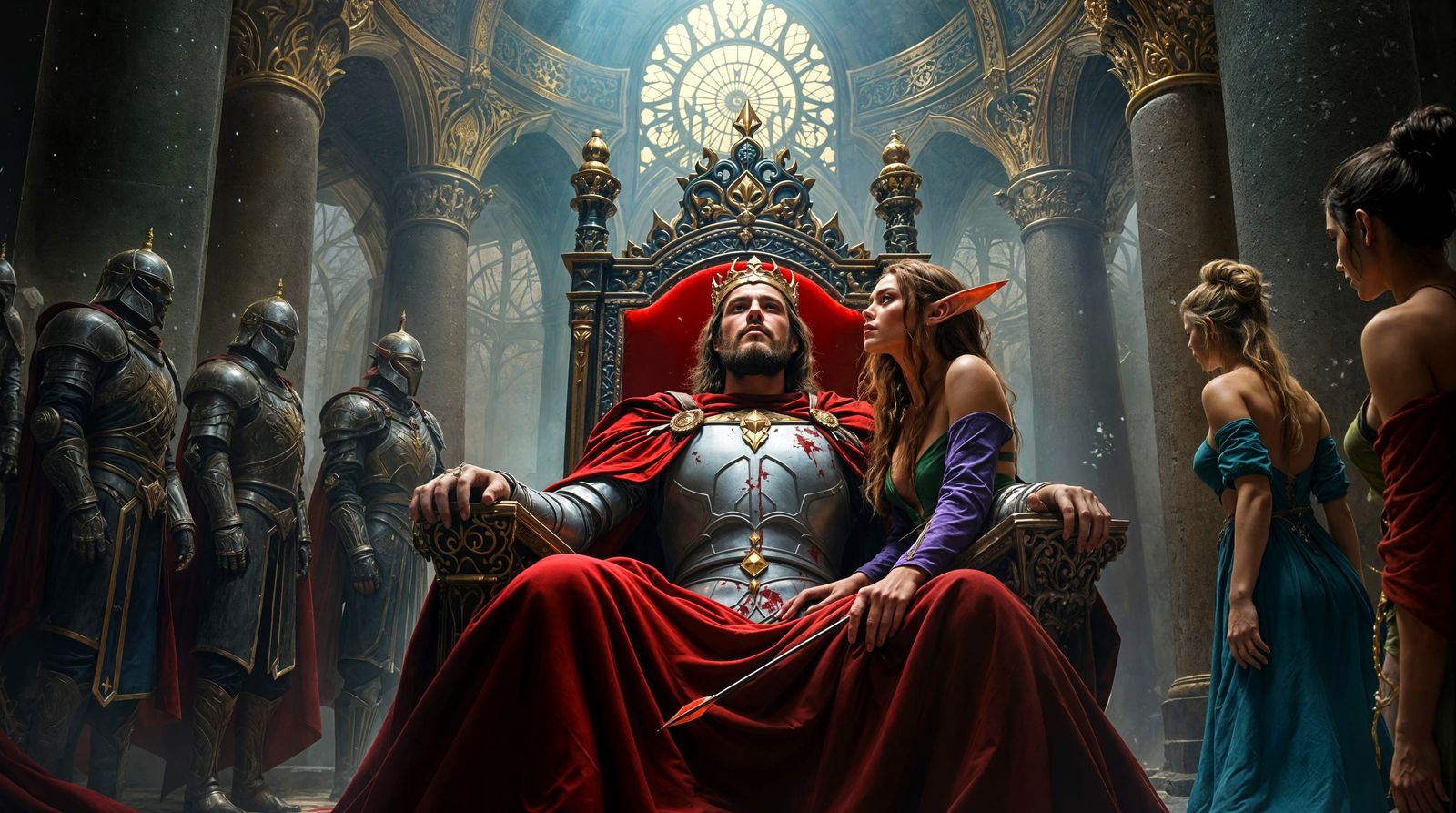 Aérin "Shadow Jewel" Rhyélith: Framed