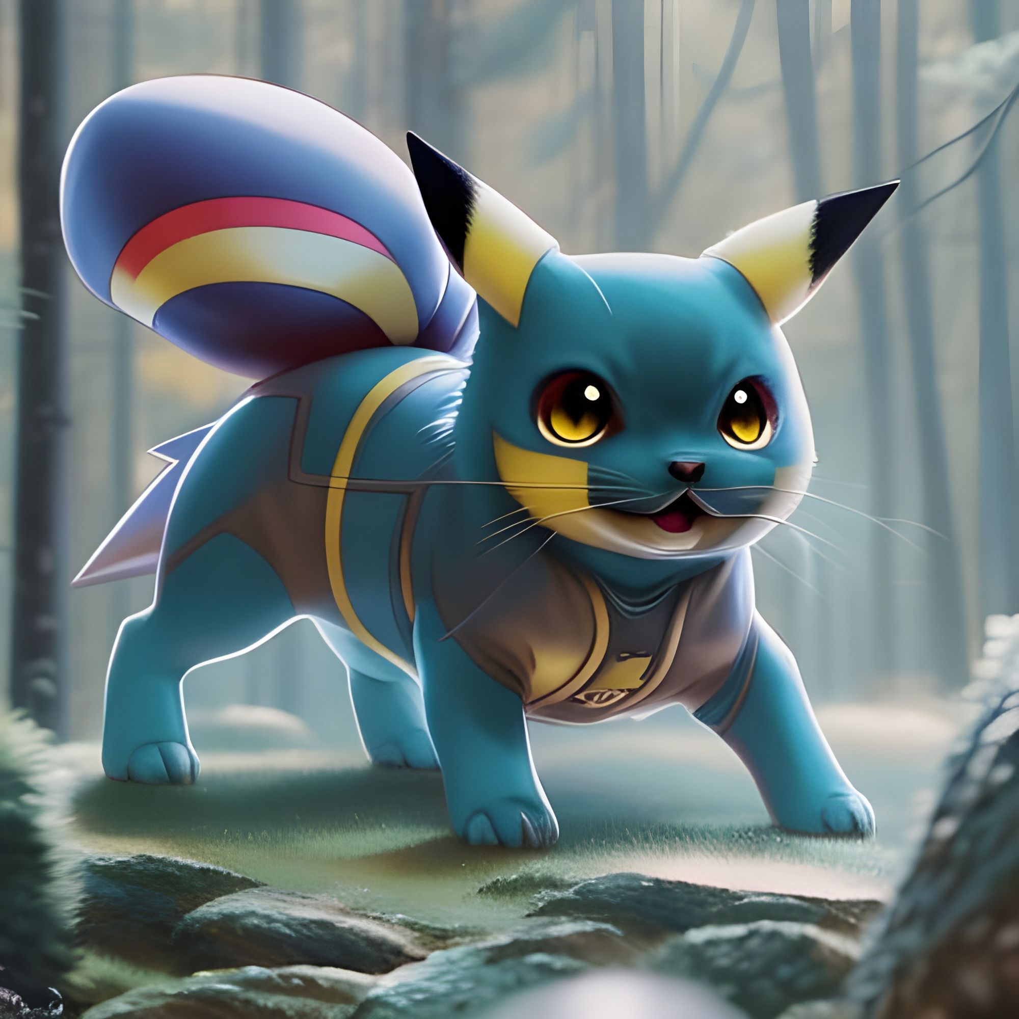 Pika cat : r/nightcafe