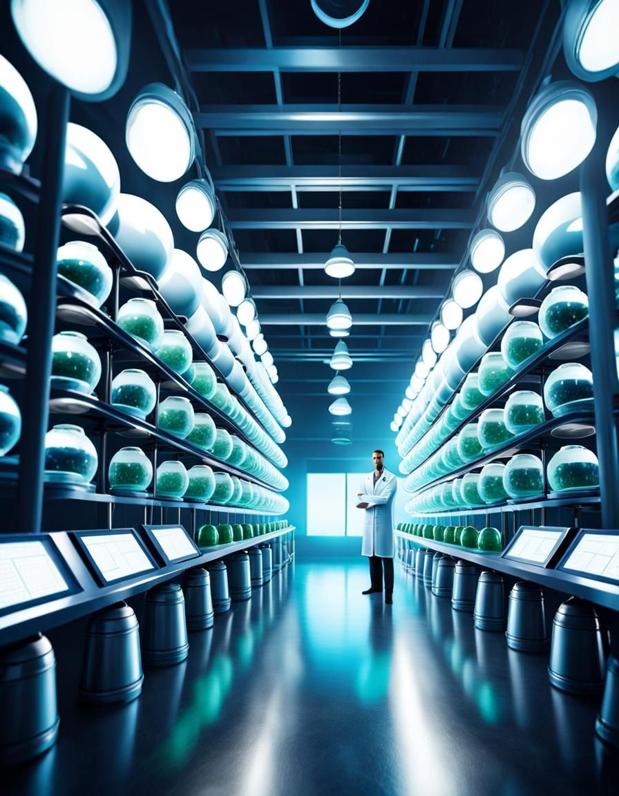 Science Lab - AI Generated Artwork - NightCafe Creator