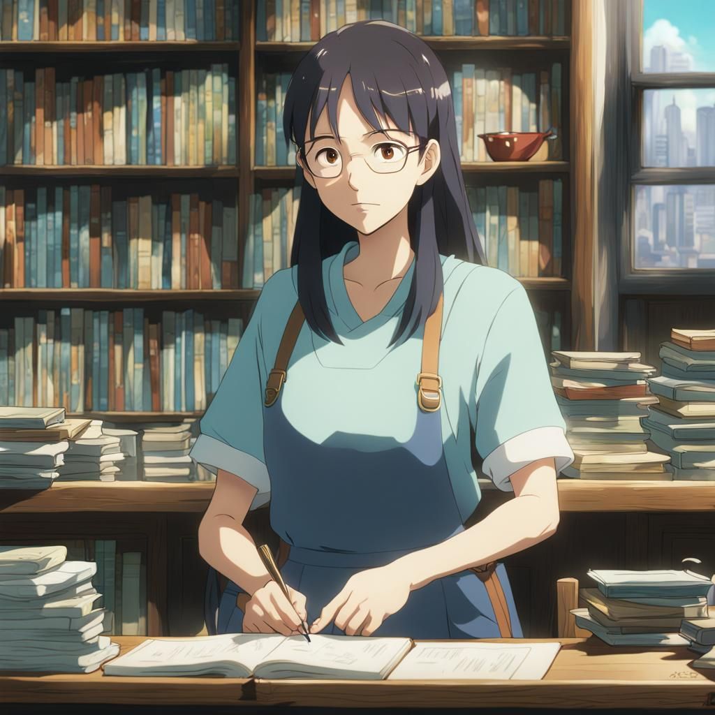 Librarian - AI Generated Artwork - NightCafe Creator