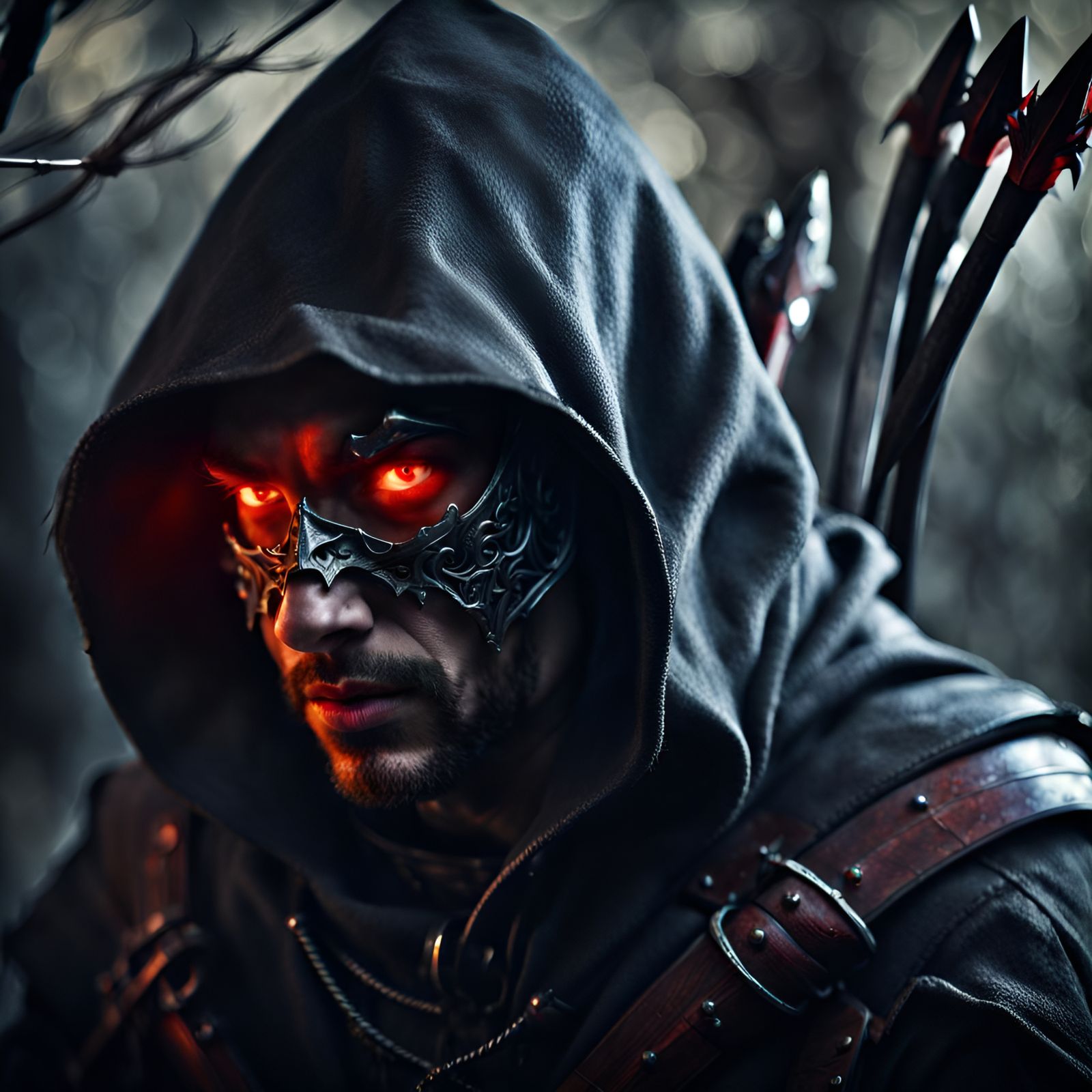 The Vengeful Demon Slayer - AI Generated Artwork - NightCafe Creator