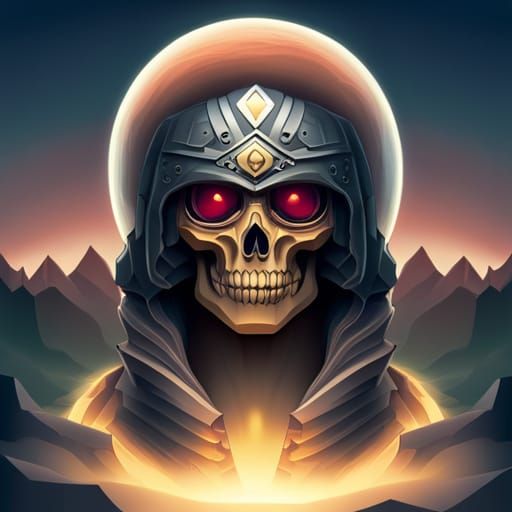 Colossal Skeleton - AI Generated Artwork - NightCafe Creator