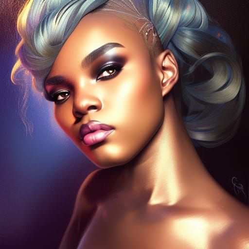 Prom night queen - AI Generated Artwork - NightCafe Creator
