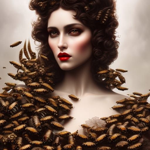 Queen Bee - AI Generated Artwork - NightCafe Creator