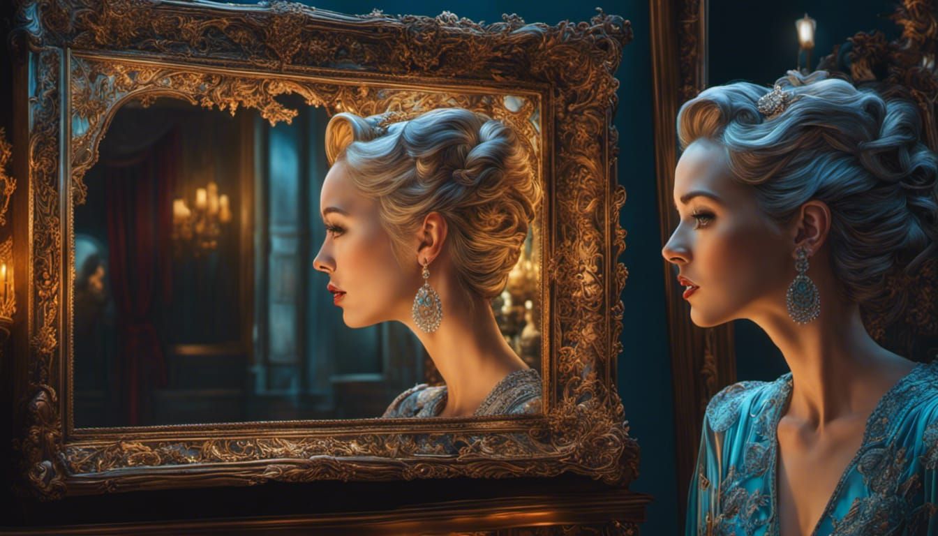 Mirror Reflection - AI Generated Artwork - NightCafe Creator