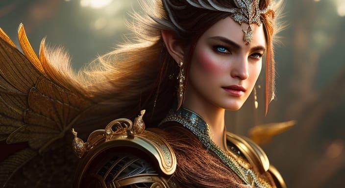 Elven Princess - AI Generated Artwork - NightCafe Creator