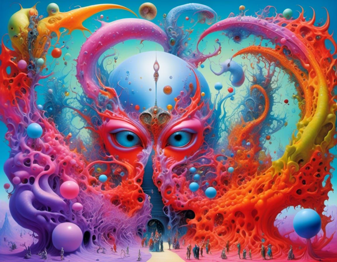 Primordial Evolution #3 - AI Generated Artwork - NightCafe Creator