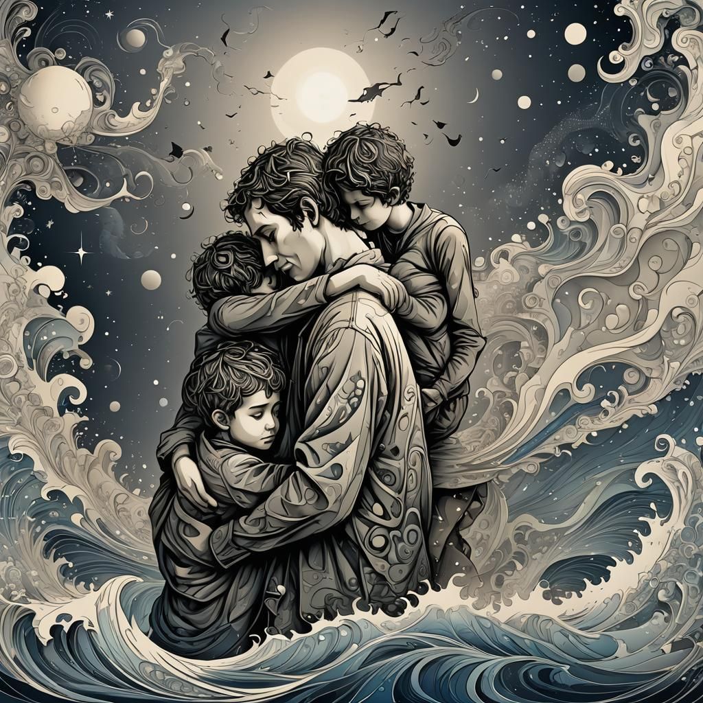 Where humanity died: Gaza - AI Generated Artwork - NightCafe Creator