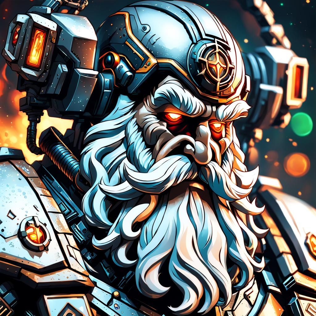 Jager Santa Attack - AI Generated Artwork - NightCafe Creator