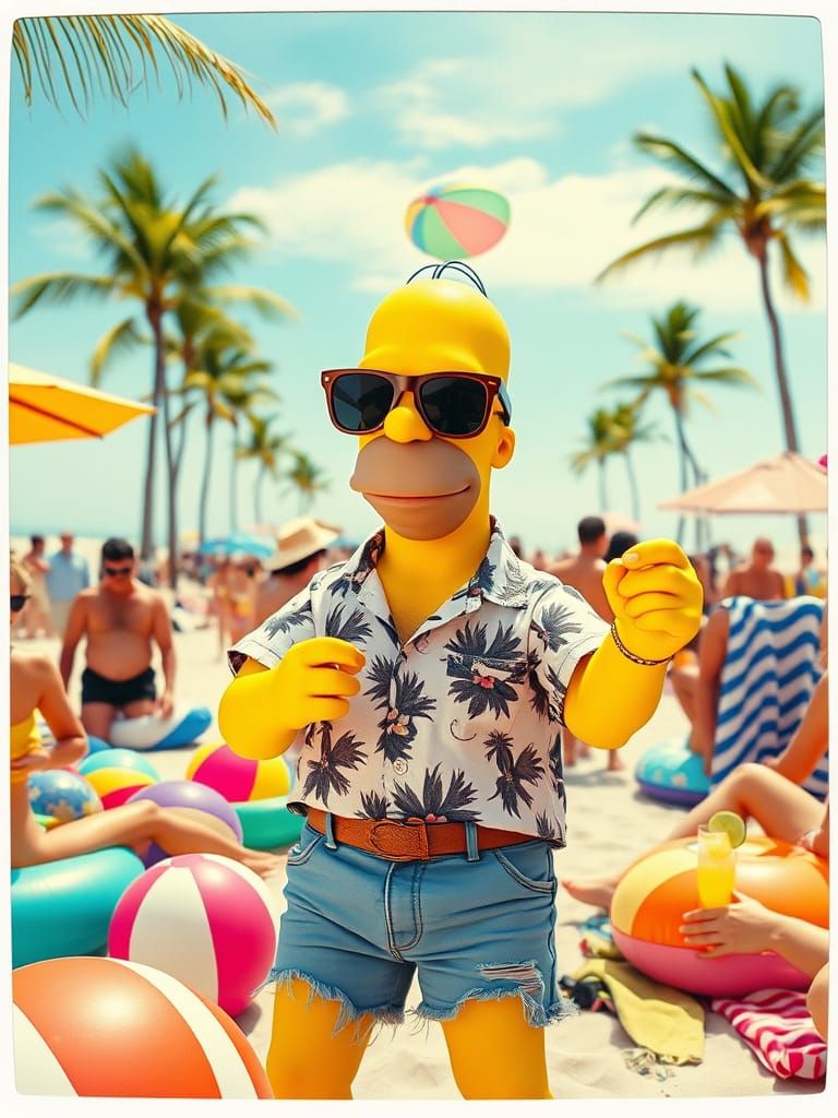 Homer Simpon Character in Real Life