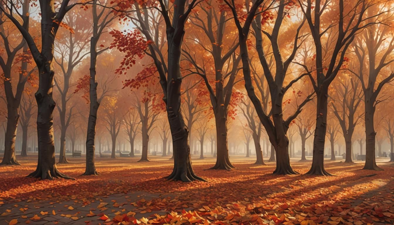 Autumn - AI Generated Artwork - NightCafe Creator