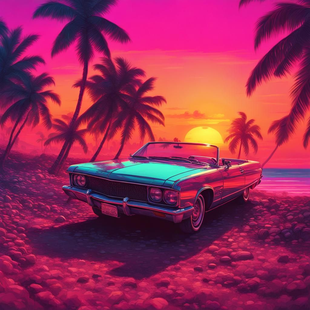 Sunset - AI Generated Artwork - NightCafe Creator