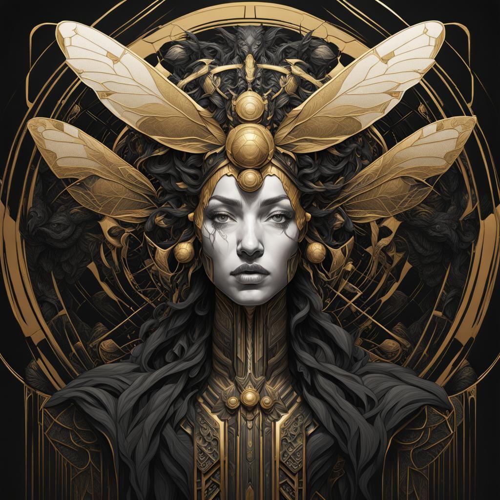 Fly Lady - AI Generated Artwork - NightCafe Creator