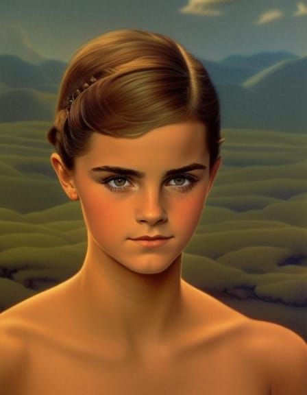 Emma Watson - AI Generated Artwork - NightCafe Creator
