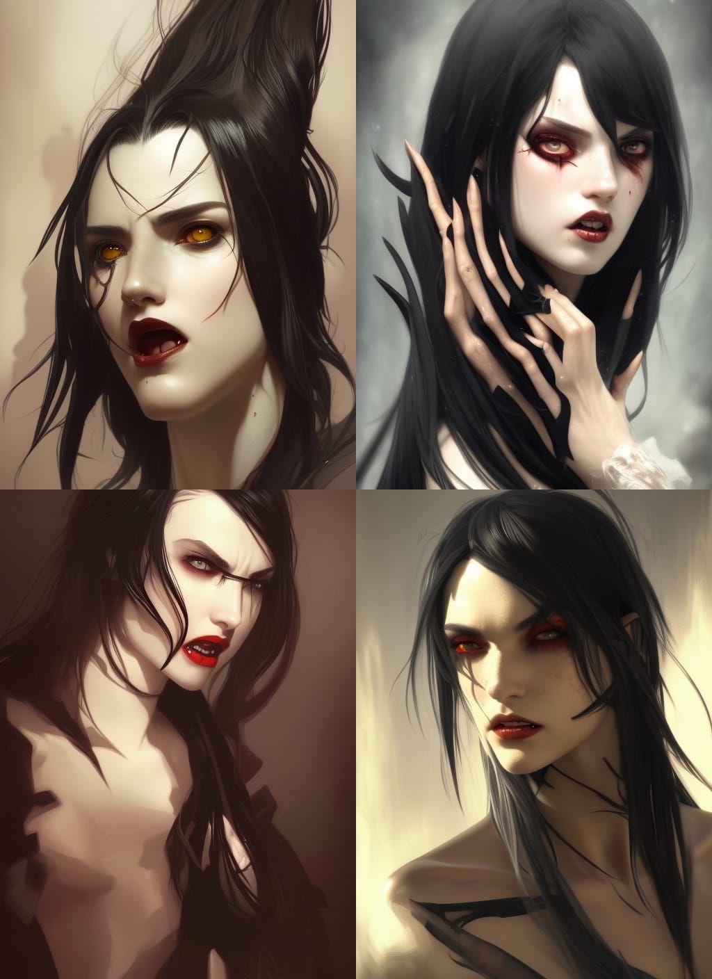 Last challenge: Vampires - AI Generated Artwork - NightCafe Creator