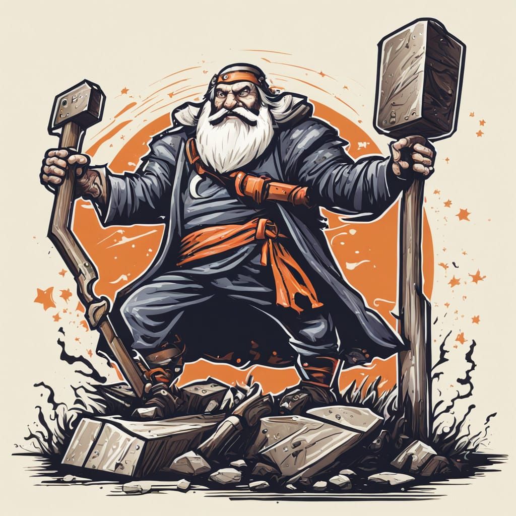Sledge hammer wizard - Mystical Sledge Hammer Warrior
