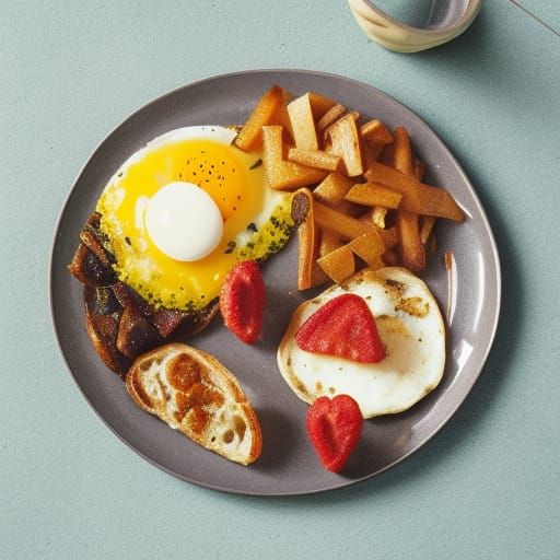 breakfast - AI Generated Artwork - NightCafe Creator