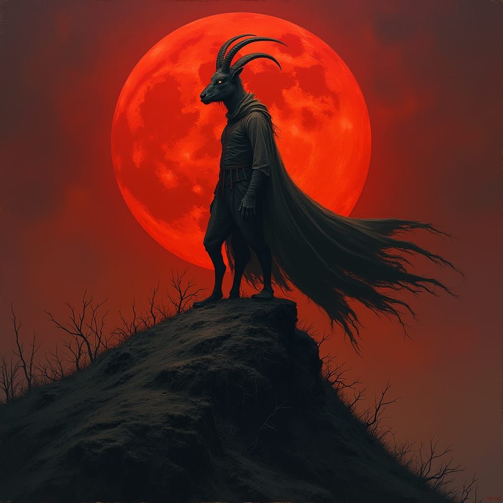 Bovidius, last of the Goat Vampires