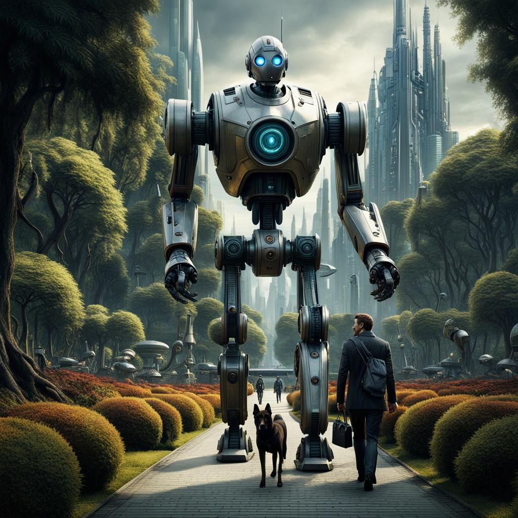 Robot - AI Generated Artwork - NightCafe Creator