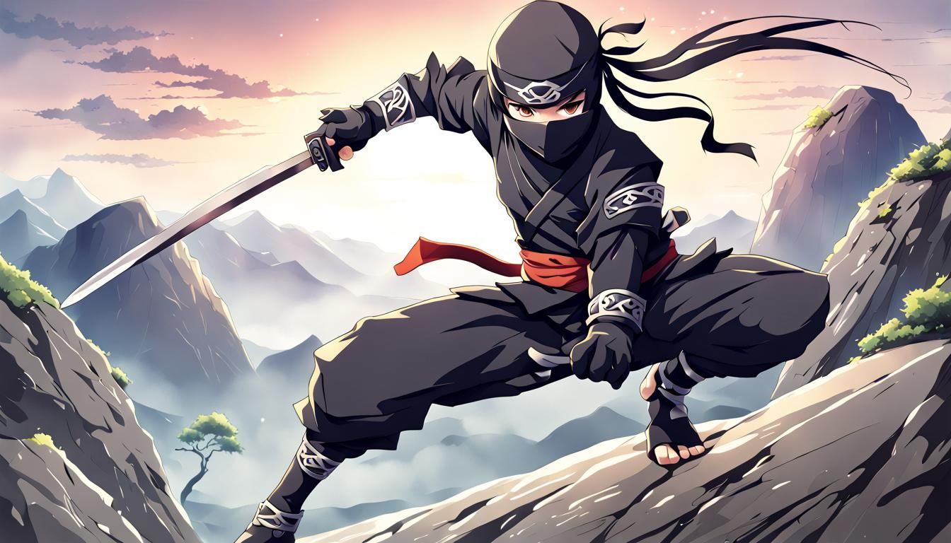 Rock Ninja by artist "anime", Anime Key Visual, Japanese Manga, Pixiv ...