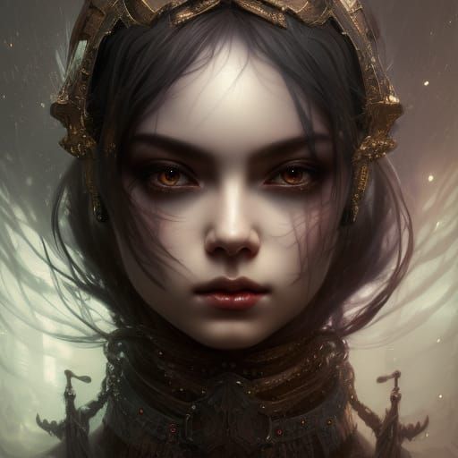 insanely detailed cinematic immersive face portrait photography ...