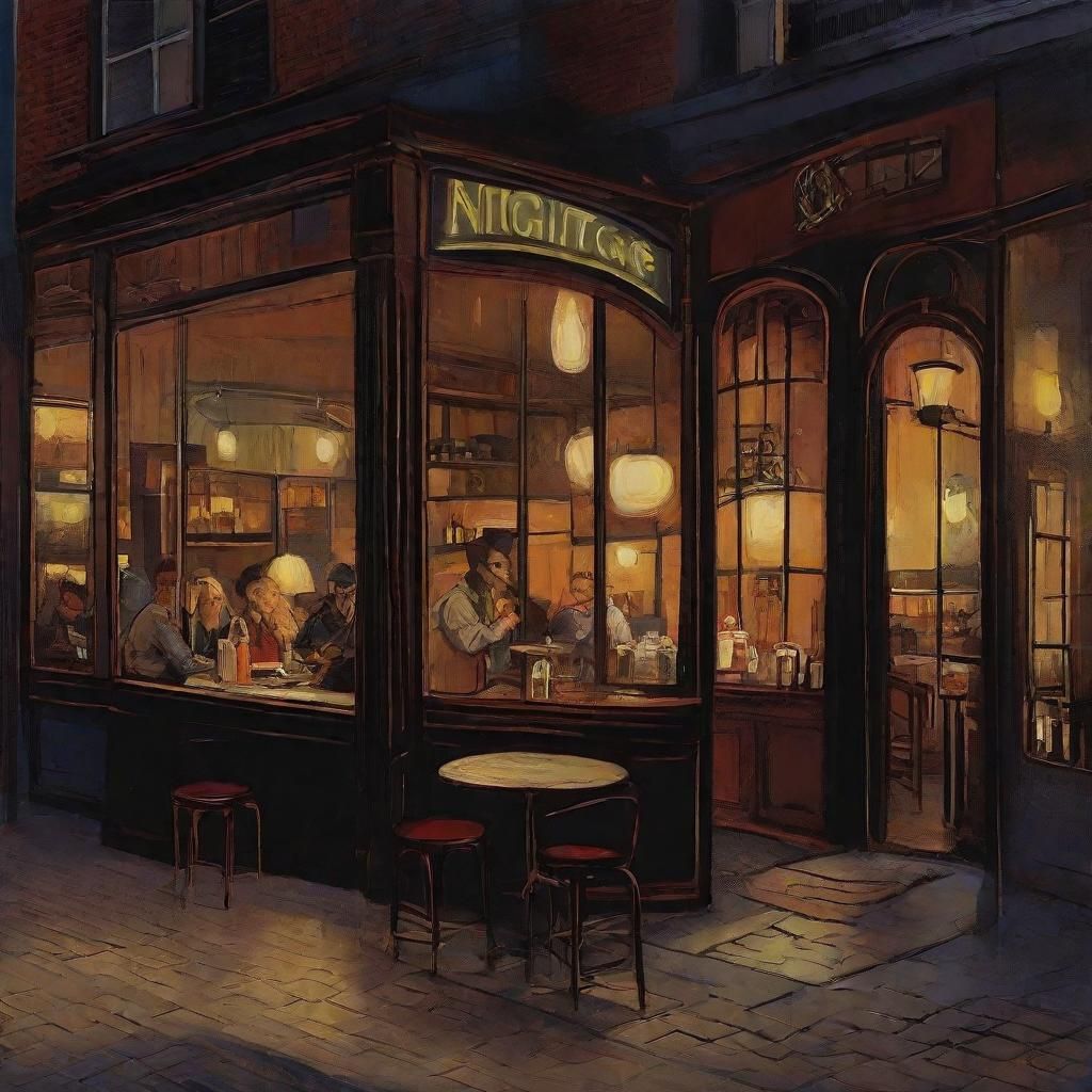 The Night Café - AI Generated Artwork - NightCafe Creator