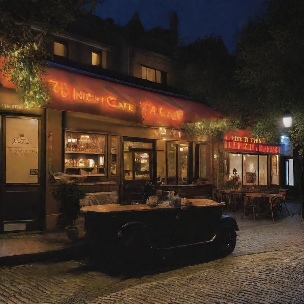 The Night Café - AI Generated Artwork - NightCafe Creator