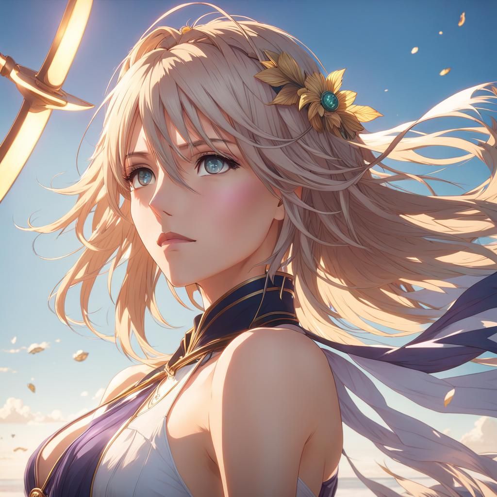 Violet Evergarden - AI Generated Artwork - NightCafe Creator