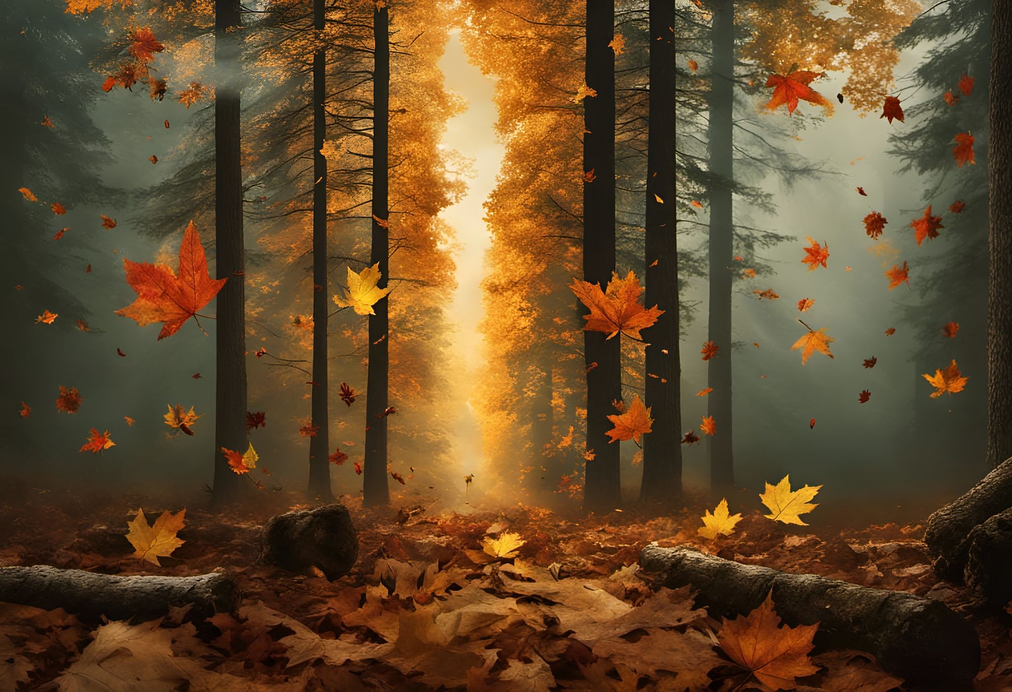 The Beginning of Fall : r/nightcafe