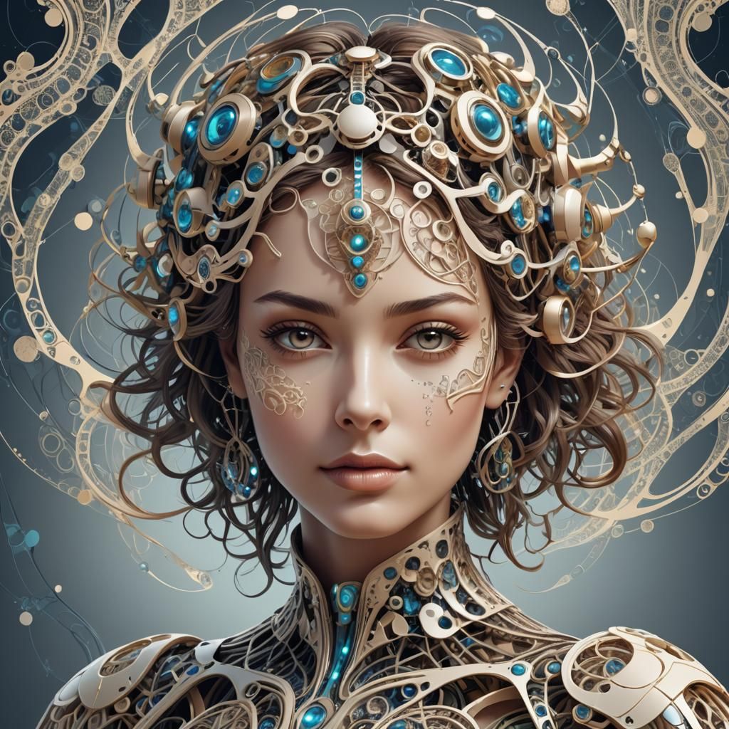 Portrait of Agent 4.0. - AI Generated Artwork - NightCafe Creator