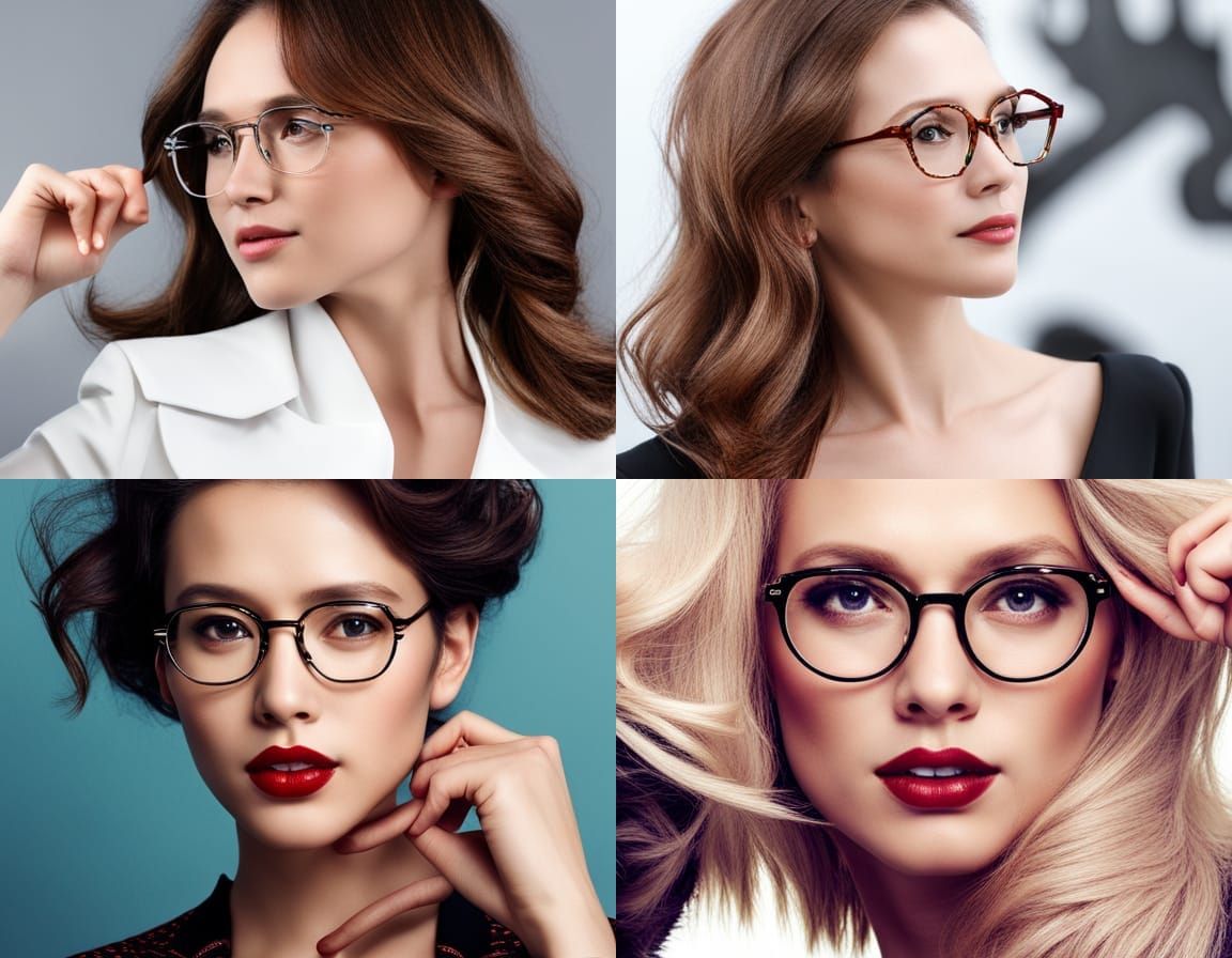 Eyeglass Models - AI Generated Artwork - NightCafe Creator