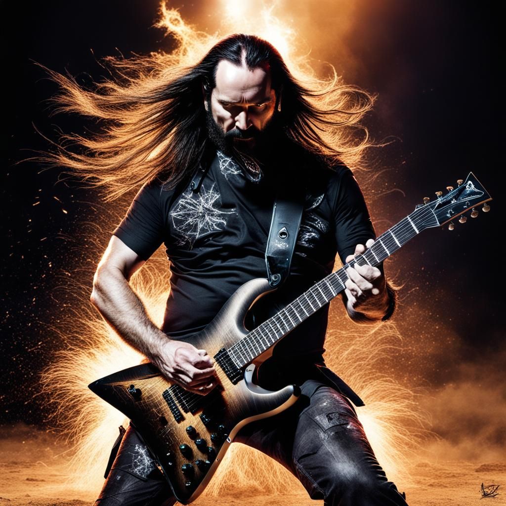 John Petrucci - AI Generated Artwork - NightCafe Creator