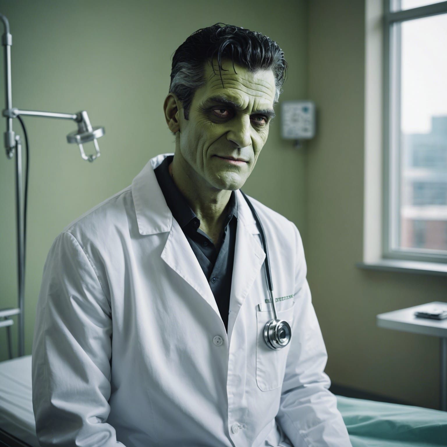 Doctor Frankenstein's Doctor - AI Generated Artwork - NightCafe Creator