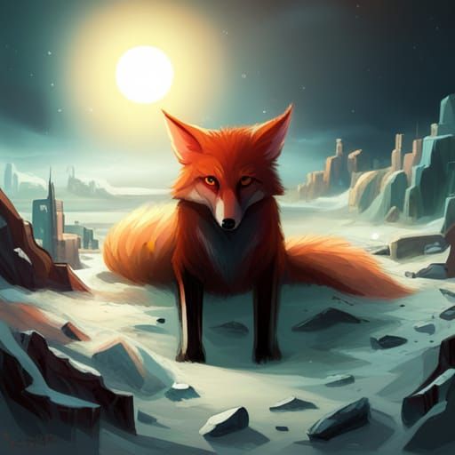 Fox - AI Generated Artwork - NightCafe Creator