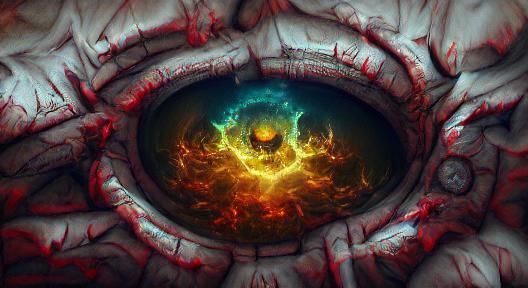 The eye of hell - AI Generated Artwork - NightCafe Creator