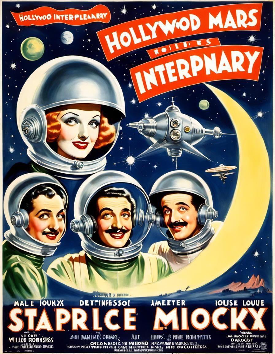 "Hollywood Interplanetary” starring the Ritz Brothers and Carole ...