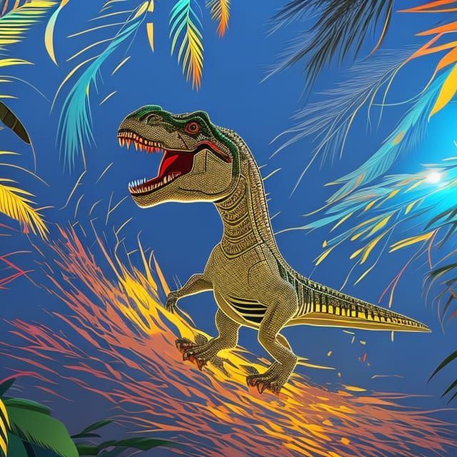 T-Rex - AI Generated Artwork - NightCafe Creator