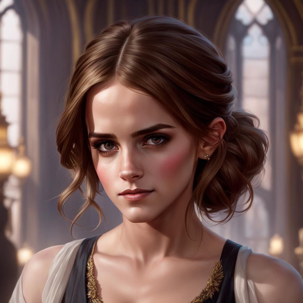 Emma Watson - AI Generated Artwork - NightCafe Creator