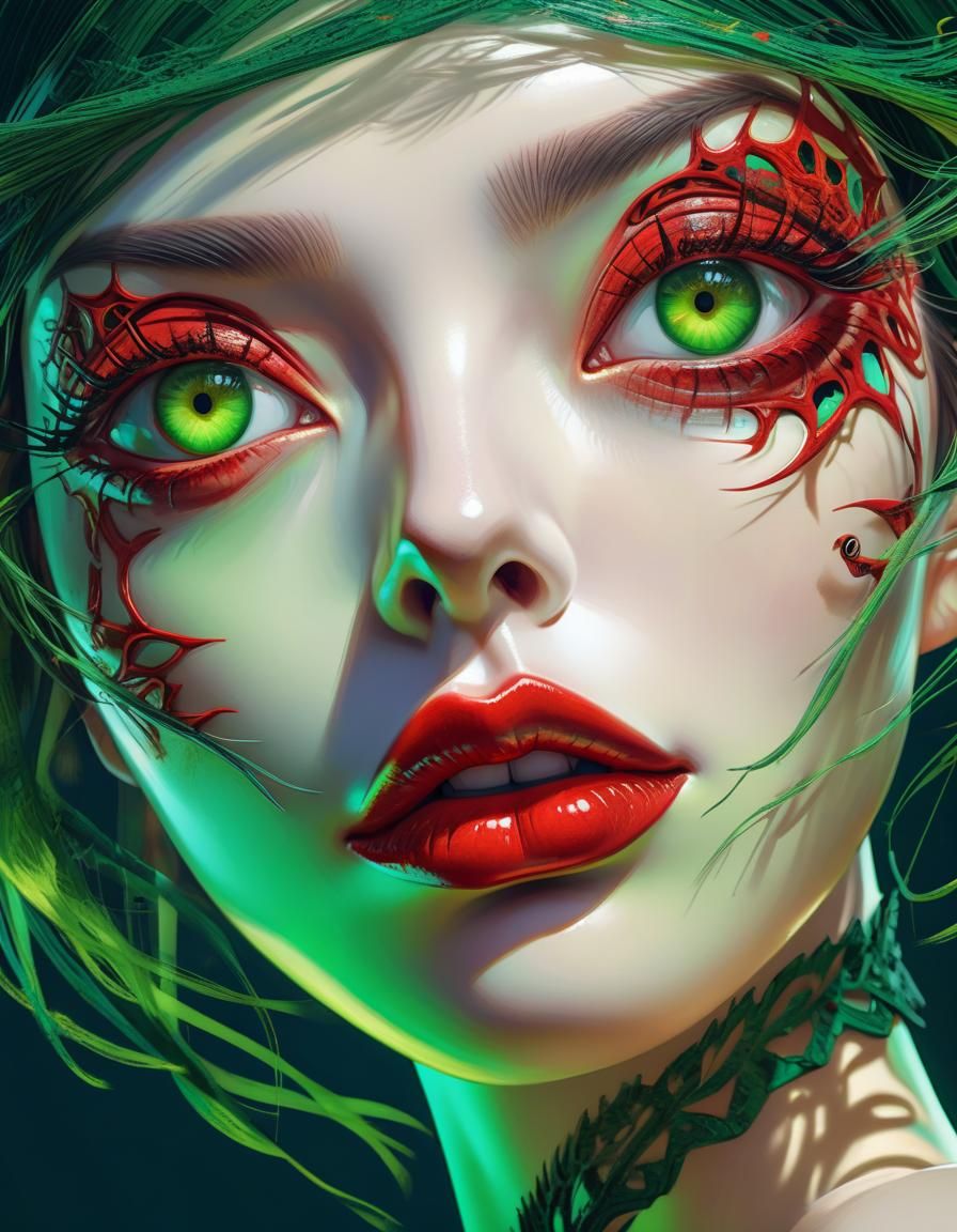 Strange Girl - AI Generated Artwork - NightCafe Creator