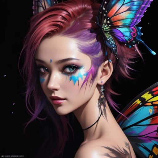 Pixie Punk Lepidopteran