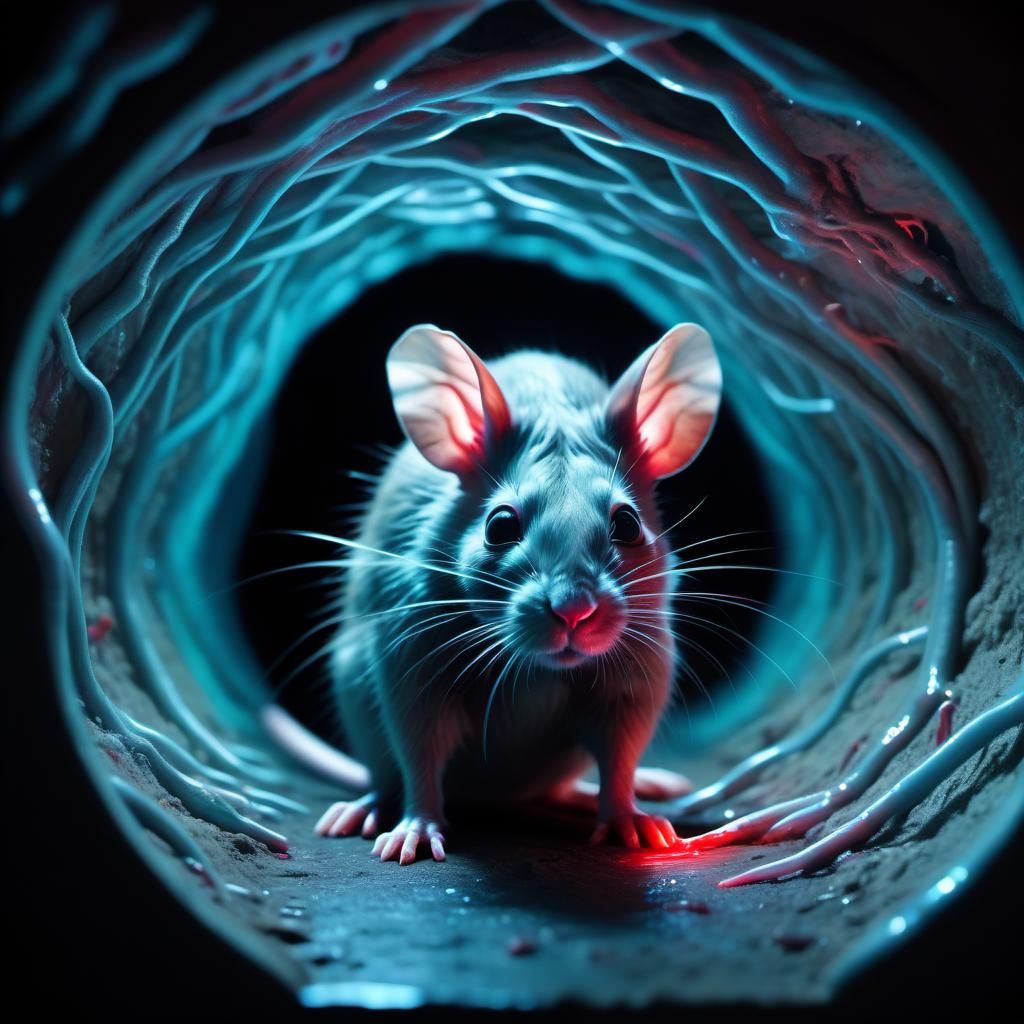Ratty says ‘peekaboo’ - AI Generated Artwork - NightCafe Creator