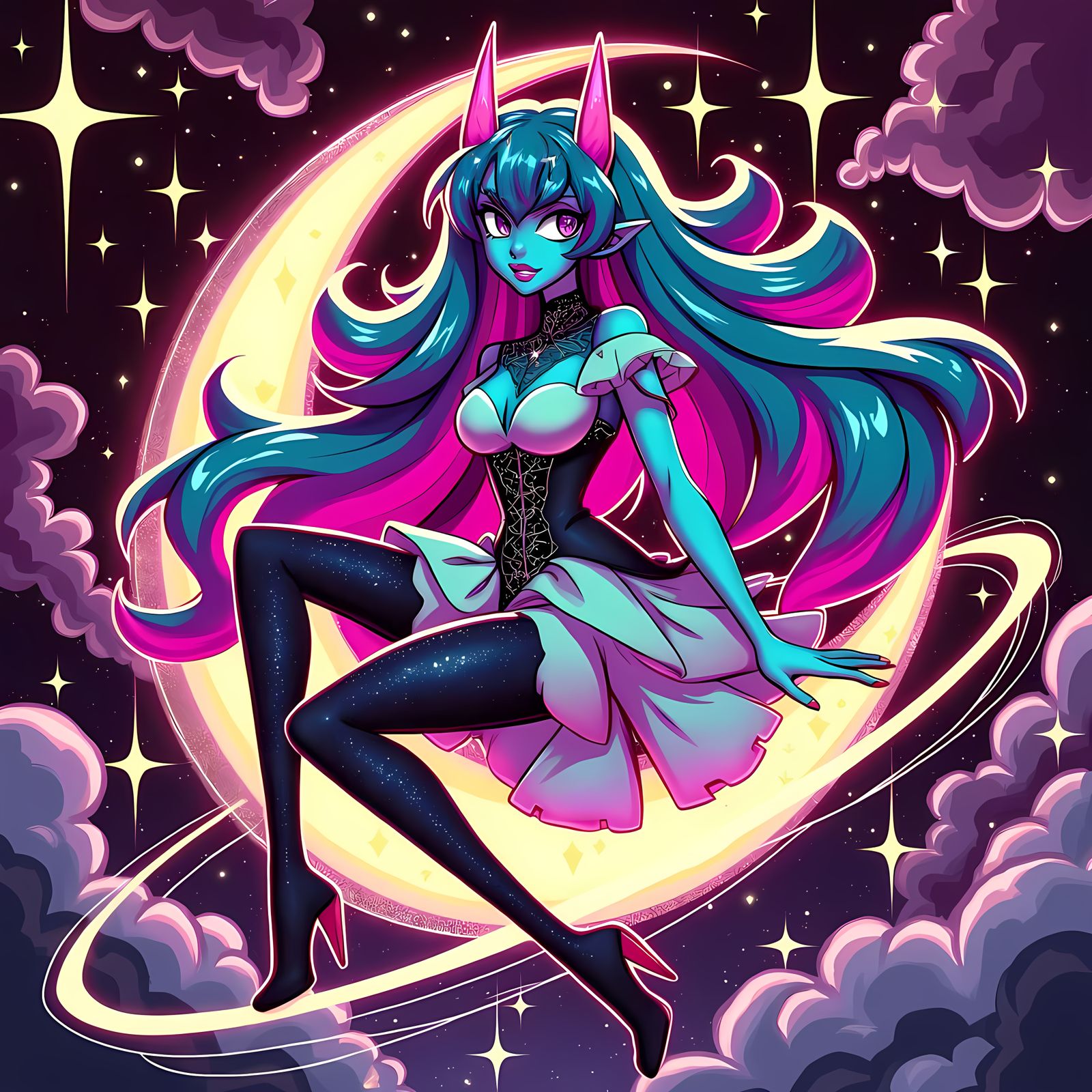 Nebula: the cosmic beauty - Galactic Goddess on a Celestial ...