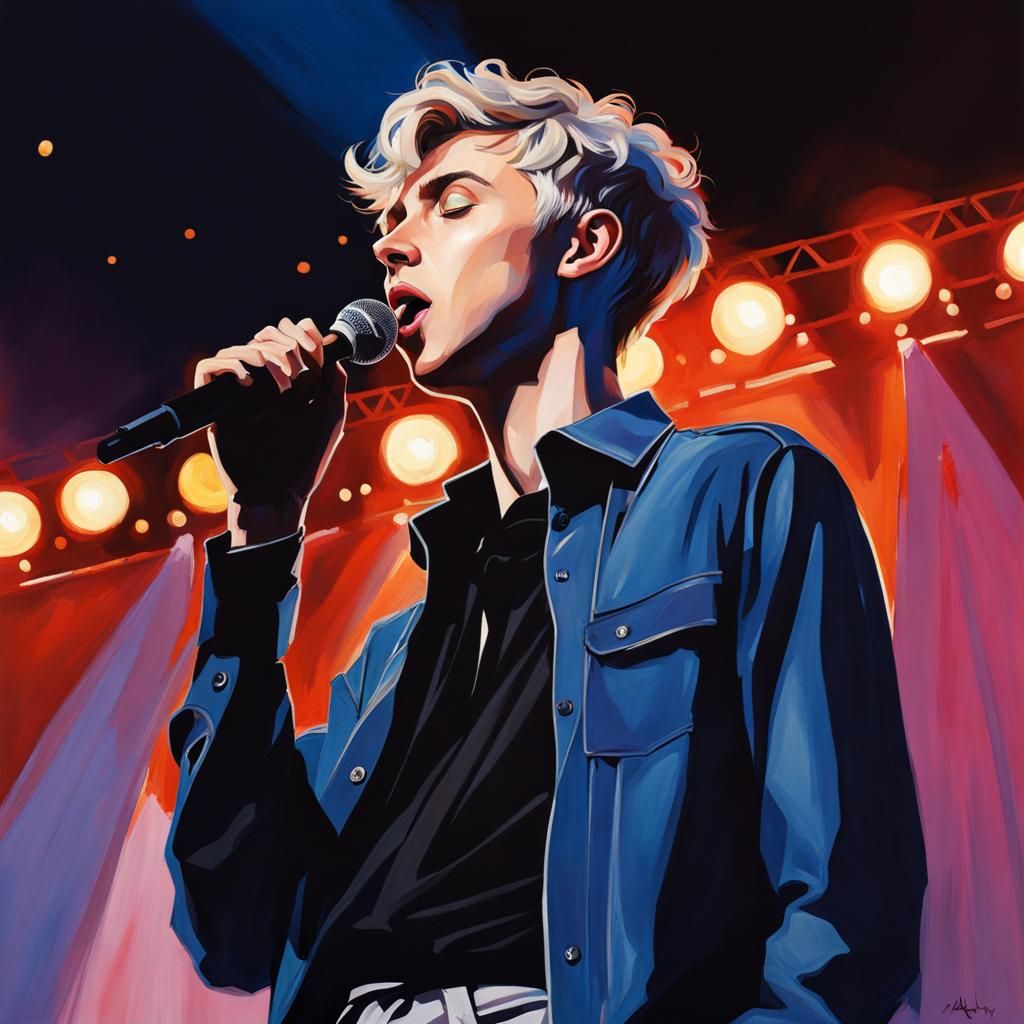 Troye Sivan 231121A - AI Generated Artwork - NightCafe Creator