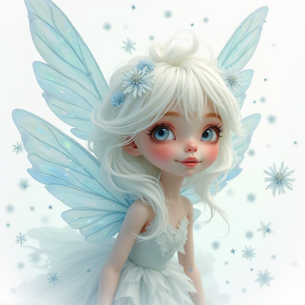 Bashful joyful snow fairy - Bashful joyful snow fairy
