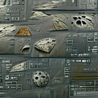 Millennium Falcon Texture Detail (Sci-Fi, Star Wars, Starship ...